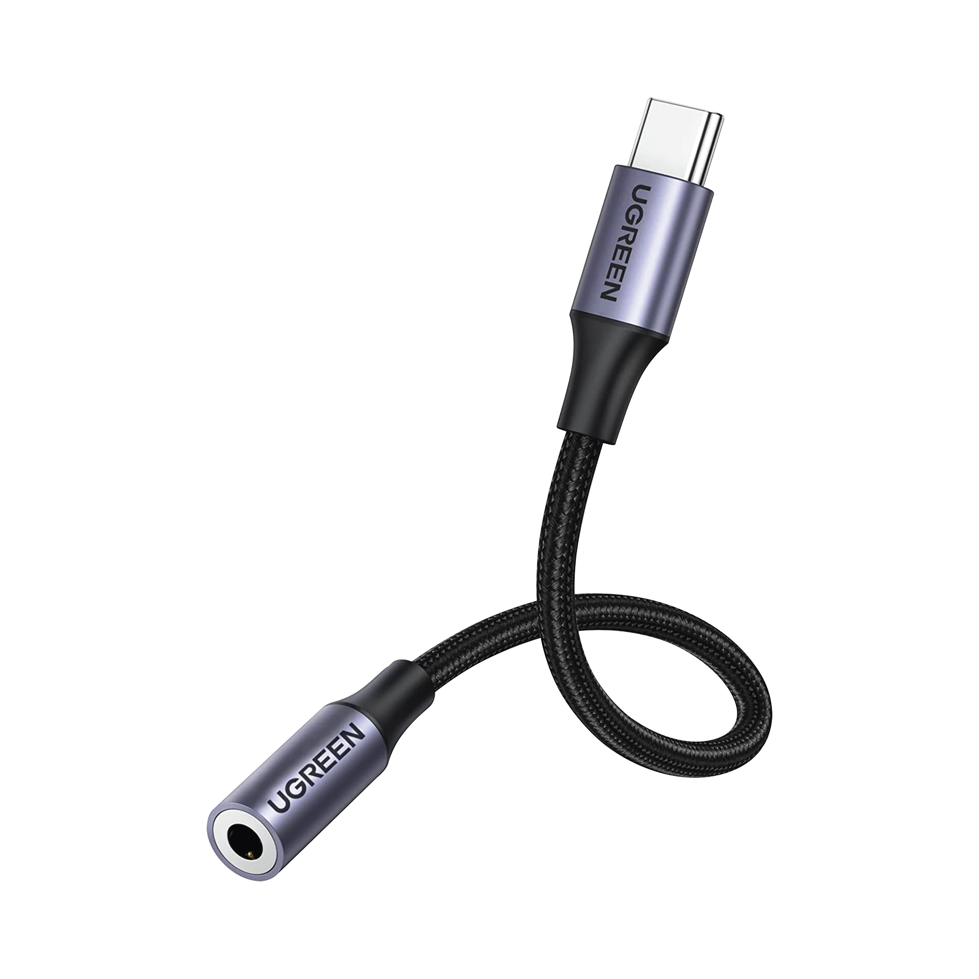 ADAPTADOR USB TIPO C A JACK 3.5MM / CABLE DE 10 CM / SOPORTA CTIA/OMTI ...