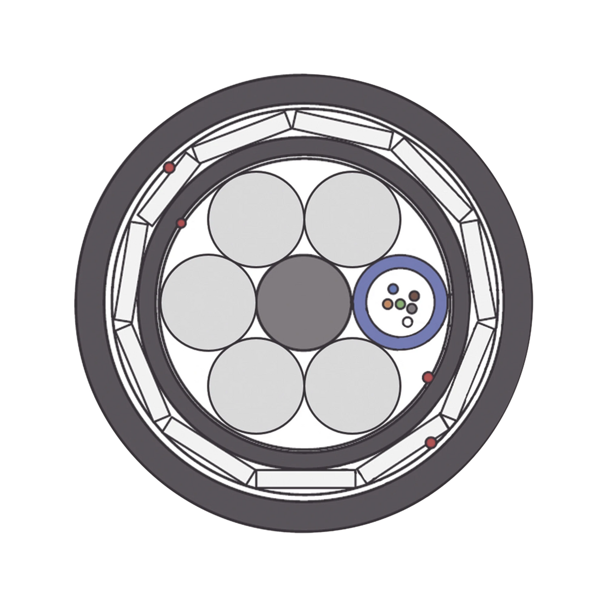 OC-ADSS-ARMD-06C/M--LINKEDPRO BY FIBERHOME-al mejor precio encontrado ...