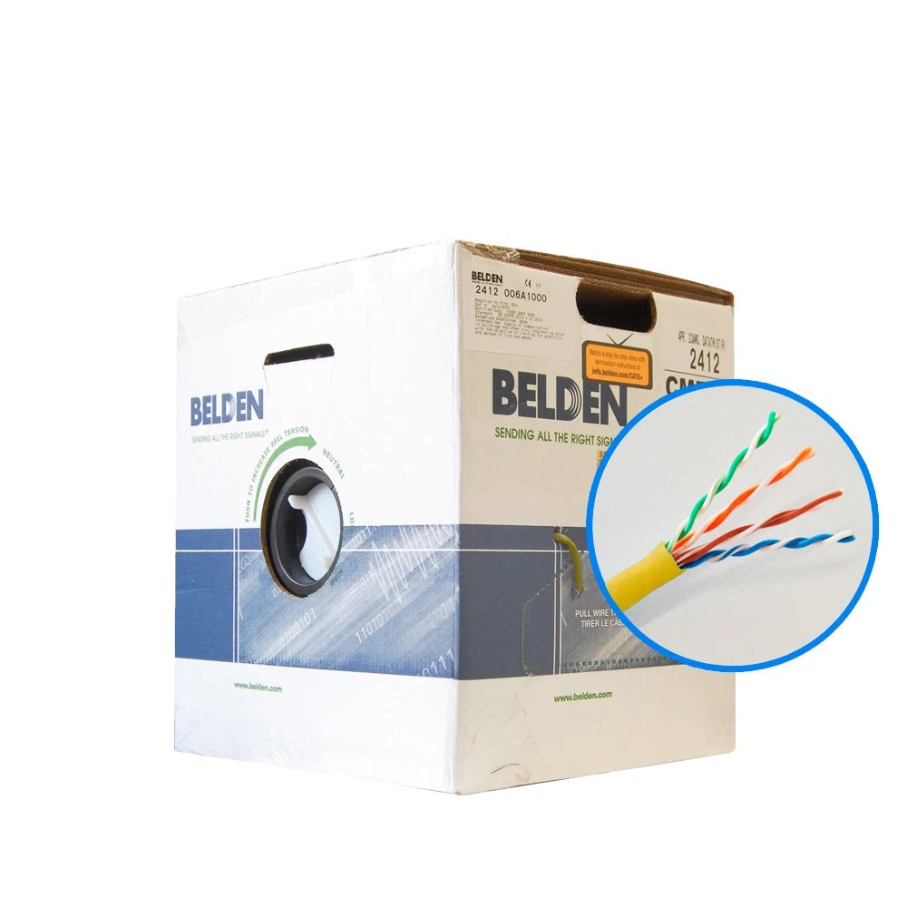 2412 004A1000--BELDEN-al mejor precio encontrado--CABLE UTP CAT6 ...