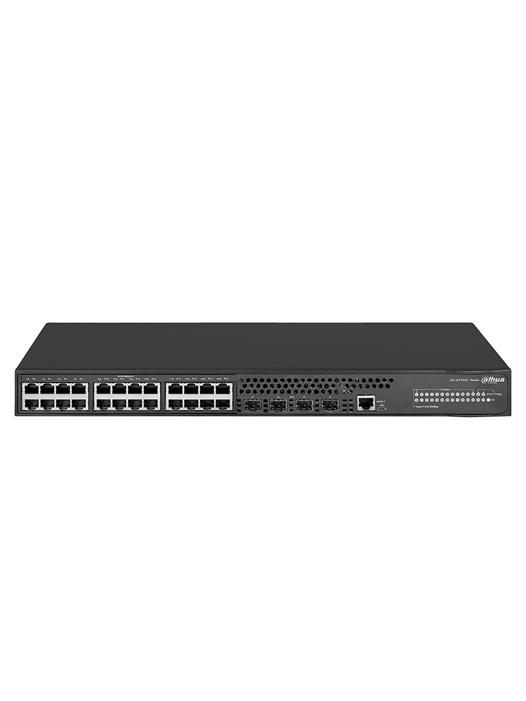 DAHUA DH-AS5500-24GT4XF / SWITCH GIGABIT/ 24 PUERTOS/ POE/ POTENTES FU ...
