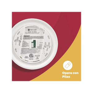 SA350B--FIRST ALERT-al mejor precio encontrado--DETECTOR DE HUMO ...