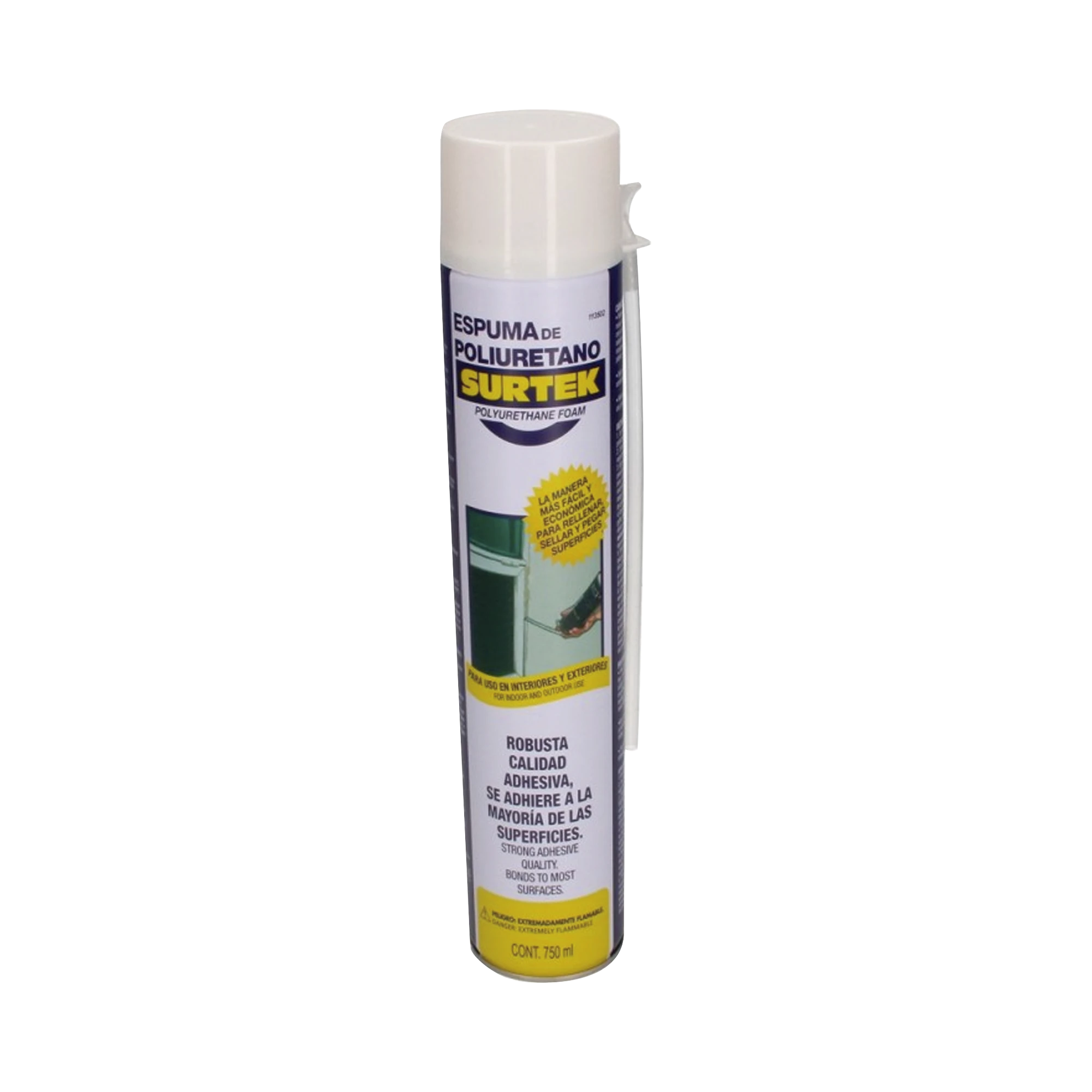 ESPUMA DE POLIURETANO / CAPACIDAD 750 ML. – Bsai Seguridad y Controles