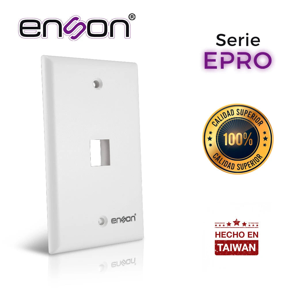 EPRO-FP10--ENSON-al mejor precio encontrado--PLACA DE PARED (FACEPLATE ...