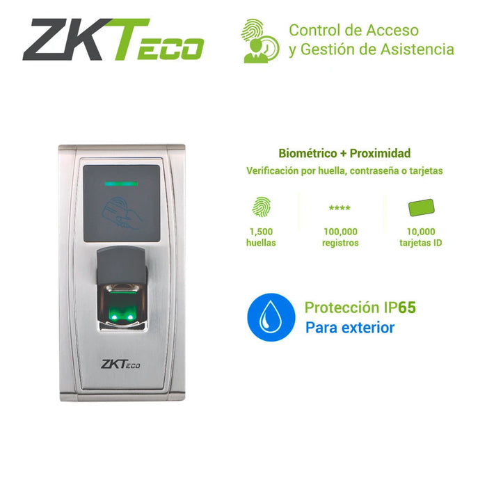 MA300--ZKTECO-al mejor precio encontrado--CONTROL DE ACCESO AVANZADO ZKTECO MA300 BIOMETRICO ...